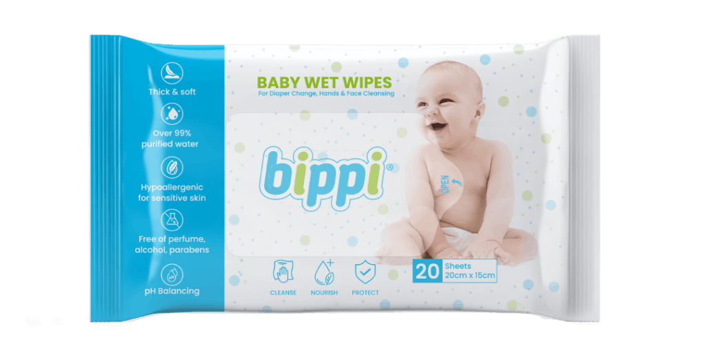 កន្សែងសើម BIPPI - Bippi Cambodia
